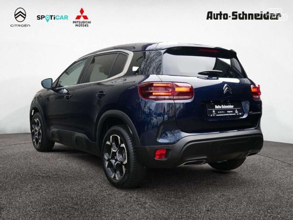 Blue Citroen C5 Aircross 2025 in Kaunas, with an engine capacity of 1.20 L and mileage of 28 thousand km for 26913 €, photo 4 on AUTOMOTO.COM.LV