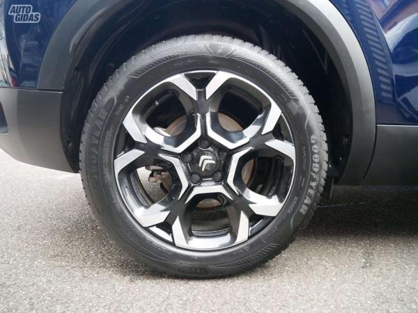 Blue Citroen C5 Aircross 2025 in Kaunas, with an engine capacity of 1.20 L and mileage of 28 thousand km for 26913 €, photo 5 on AUTOMOTO.COM.LV