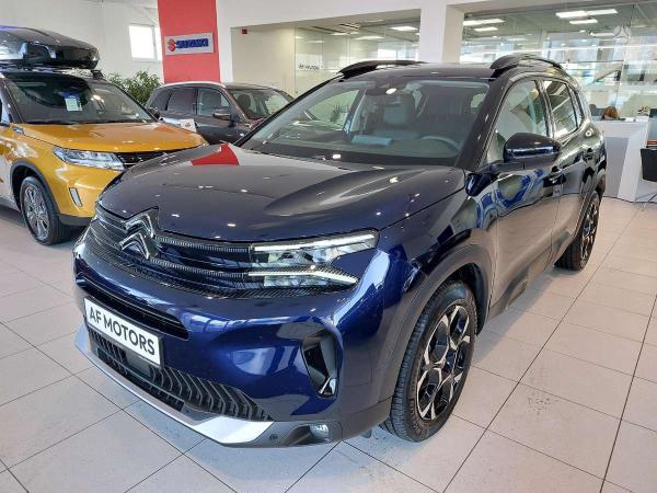 Zils Citroen C5 Aircross 2025 Kauņa, ar dzinēja tilpumu 1.50 L un nobraukumu 18 tūkst. km par 26788 €, foto 1 vietnē AUTOMOTO.COM.LV