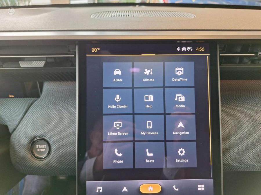 Синий Ситроен C5 Aircross 2026 в Вильнюс, объемом двигателя 1.20 л и пробегом 1 тыс. км за 31990 €, фото 13 на AUTOMOTO.COM.LV