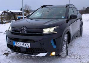 Blue Citroen C5 Aircross 2022 in Narva, with an engine capacity of 1.50 L and mileage of 56 thousand km for 22000 €, photo 2 on AUTOMOTO.COM.LV