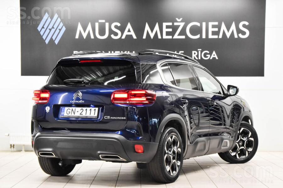 Zils Citroen C5 Aircross 2022 Rīga, ar dzinēja tilpumu 1.50 L un nobraukumu 112 tūkst. km par 17990 €, foto 9 vietnē AUTOMOTO.COM.LV