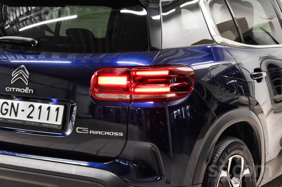 Zils Citroen C5 Aircross 2022 Rīga, ar dzinēja tilpumu 1.50 L un nobraukumu 112 tūkst. km par 17990 €, foto 11 vietnē AUTOMOTO.COM.LV