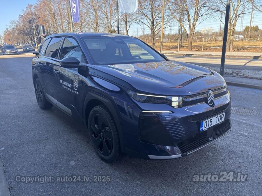Zils Citroen C5 Aircross 2026 Tartu, ar dzinēja tilpumu 1.20 L un nobraukumu 1 tūkst. km par 33200 €, foto 2 vietnē AUTOMOTO.COM.LV