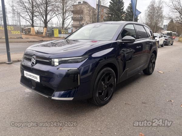 Синий Ситроен C5 Aircross 2026 в Тарту, объемом двигателя 1.20 л и пробегом 5 тыс. км за 35900 €, фото 1 на AUTOMOTO.COM.LV