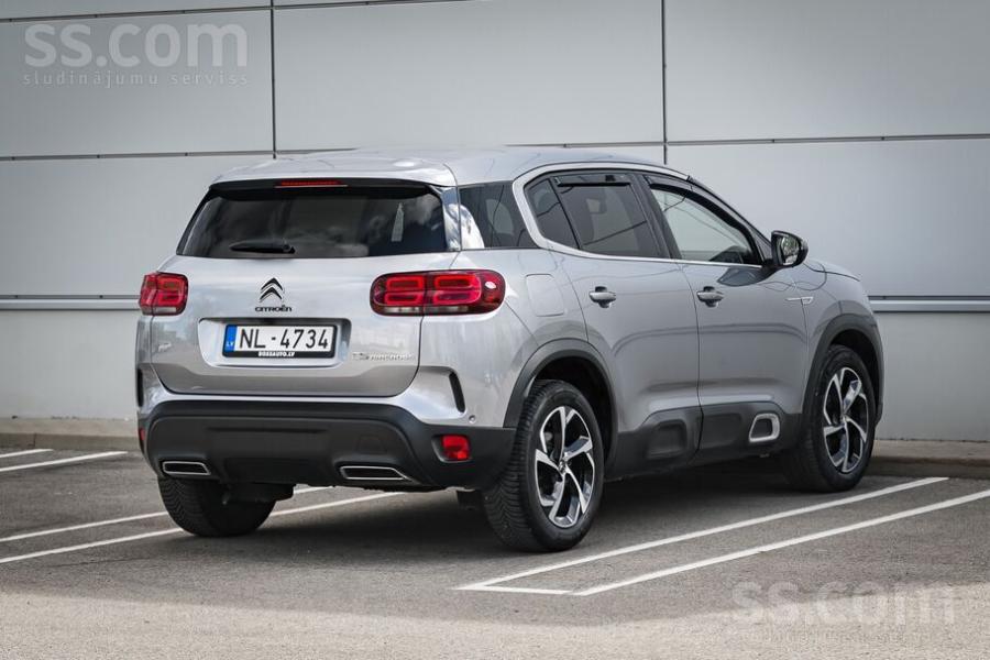 Ситроен C5 Aircross 2020 в Рига, объемом двигателя 1.50 л и пробегом 172 тыс. км за 11500 €, фото 5 на AUTOMOTO.COM.LV