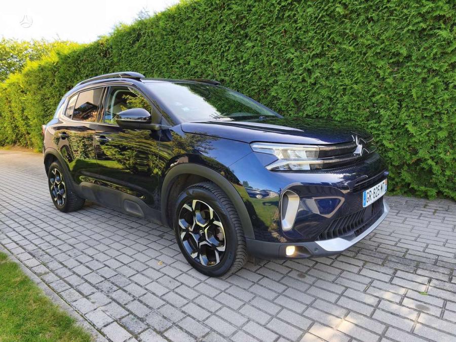 Citroen C5 Aircross 2023 in Kalvarija, with an engine capacity of 1.20 L and mileage of 151 thousand km for 15428 €, photo 7 on AUTOMOTO.COM.LV