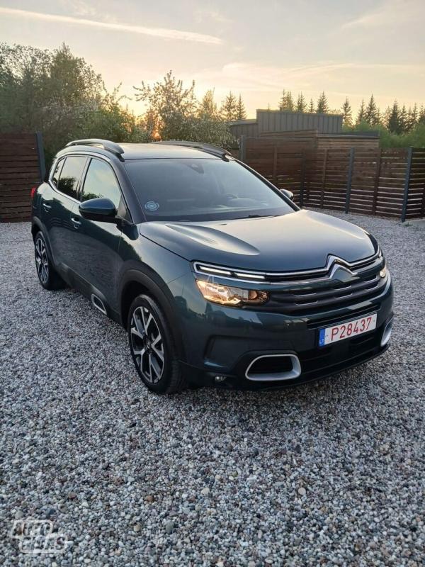 Zaļš Citroen C5 Aircross 2019 Klaipėda, ar dzinēja tilpumu 1.50 L un nobraukumu 134 tūkst. km par 12999 €, foto  vietnē AUTOMOTO.COM.LV