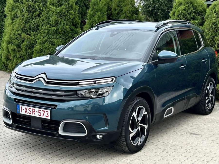 Зеленый Ситроен C5 Aircross 2020 в Кретинга, объемом двигателя 1.20 л и пробегом 111 тыс. км за 11900 €, фото 1 на AUTOMOTO.COM.LV
