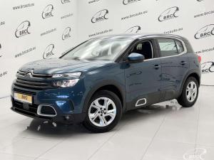 Green Citroen C5 Aircross 2020 in Vilnius, with an engine capacity of 1.20 L and mileage of 118 thousand km for 11900 €, photo  on AUTOMOTO.COM.LV