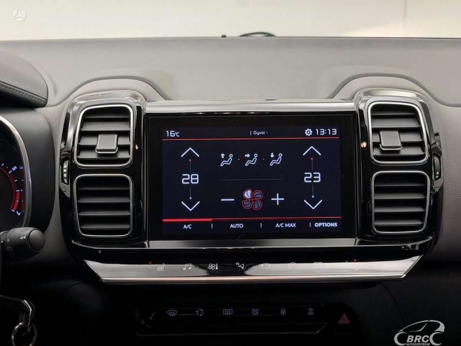 Zaļš Citroen C5 Aircross 2020 Viļņa, ar dzinēja tilpumu 1.20 L un nobraukumu 118 tūkst. km par 11900 €, foto 17 vietnē AUTOMOTO.COM.LV