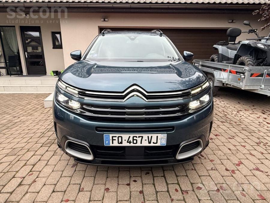 Зеленый Ситроен C5 Aircross 2020 в Огре, объемом двигателя 1.20 л и пробегом 126 тыс. км за 13150 €, фото 14 на AUTOMOTO.COM.LV