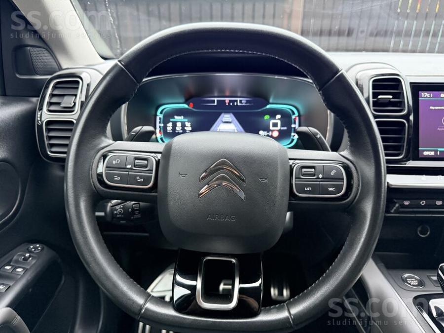 Зеленый Ситроен C5 Aircross 2020 в Огре, объемом двигателя 1.20 л и пробегом 126 тыс. км за 13150 €, фото 17 на AUTOMOTO.COM.LV