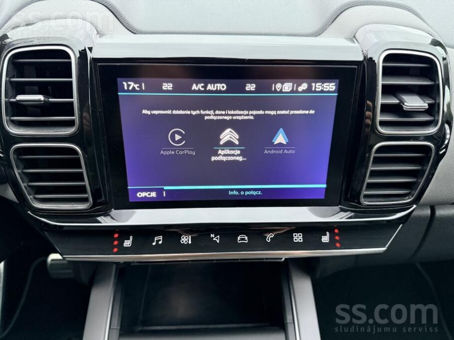 Зеленый Ситроен C5 Aircross 2020 в Огре, объемом двигателя 1.20 л и пробегом 126 тыс. км за 13150 €, фото 23 на AUTOMOTO.COM.LV