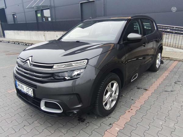 Grey Citroen C5 Aircross 2019 in Kaunas, with an engine capacity of 1.60 L and mileage of 190 thousand km for 9000 €, photo 1 on AUTOMOTO.COM.LV