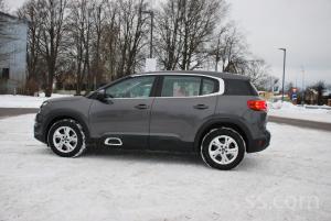 Pelēks Citroen C5 Aircross 2019 Ventspils, ar dzinēja tilpumu 1.20 L un nobraukumu 133 tūkst. km par 11700 €, foto 30 vietnē AUTOMOTO.COM.LV