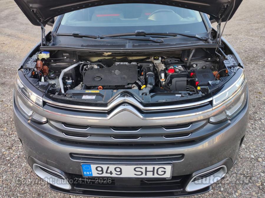 Grey Citroen C5 Aircross 2019 in Tallinn, with an engine capacity of 1.50 L and mileage of 170 thousand km for 11999 €, photo 14 on AUTOMOTO.COM.LV