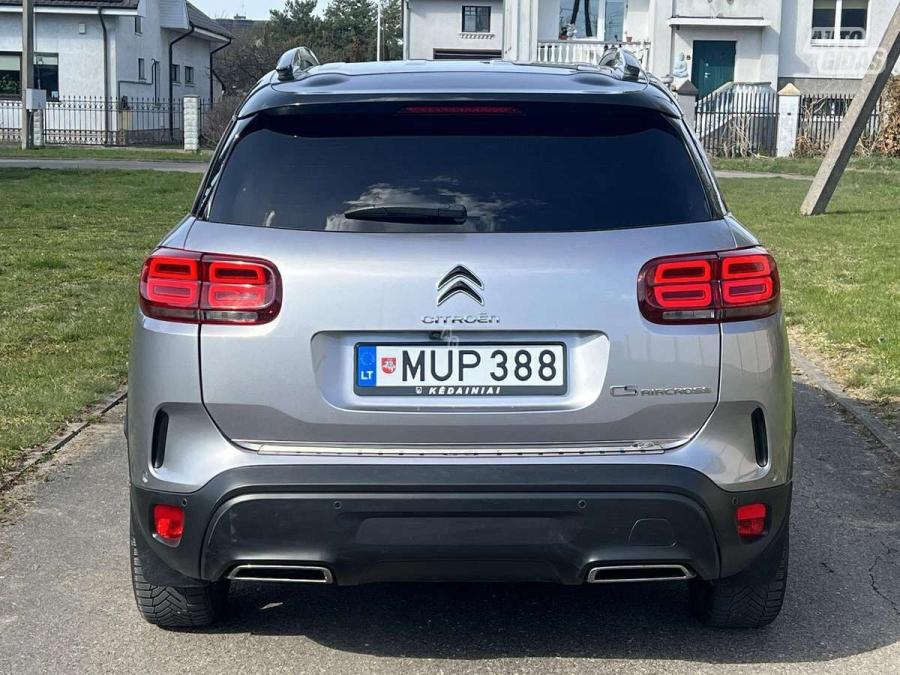 Pelēks Citroen C5 Aircross 2019 Kėdainiai, ar dzinēja tilpumu 2.00 L un nobraukumu 215 tūkst. km par 14800 €, foto 8 vietnē AUTOMOTO.COM.LV