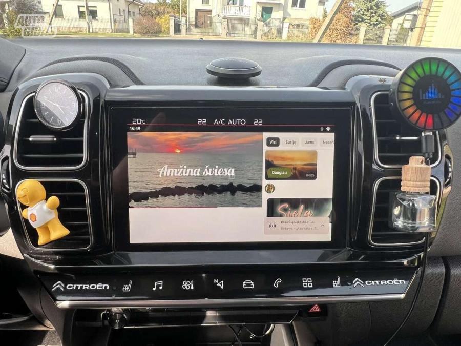 Pelēks Citroen C5 Aircross 2019 Kėdainiai, ar dzinēja tilpumu 2.00 L un nobraukumu 215 tūkst. km par 14800 €, foto 26 vietnē AUTOMOTO.COM.LV