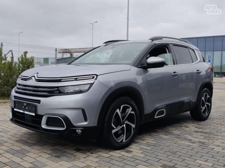 Pelēks Citroen C5 Aircross 2019 Šauļi, ar dzinēja tilpumu 1.50 L un nobraukumu 200 tūkst. km par 12600 €, foto 4 vietnē AUTOMOTO.COM.LV