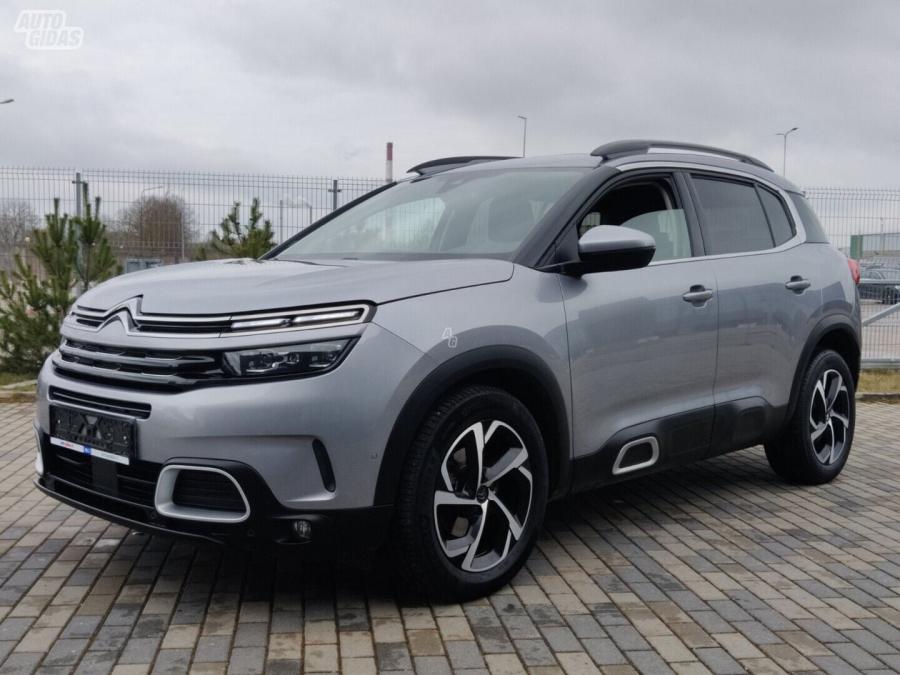 Pelēks Citroen C5 Aircross 2019 Šauļi, ar dzinēja tilpumu 1.50 L un nobraukumu 200 tūkst. km par 12600 €, foto 5 vietnē AUTOMOTO.COM.LV