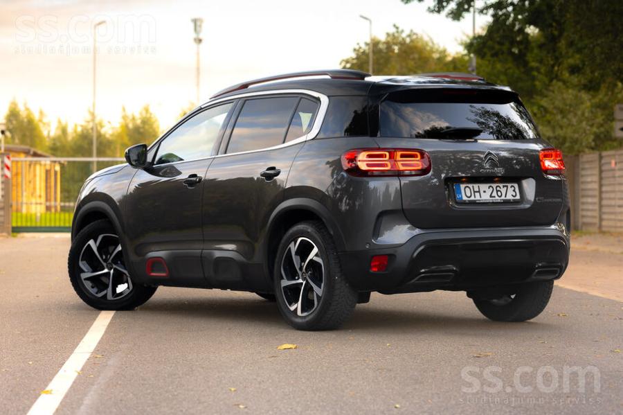 Серый Ситроен C5 Aircross 2019 в Елгава, объемом двигателя 2.00 л и пробегом 242 тыс. км за 13470 €, фото 7 на AUTOMOTO.COM.LV