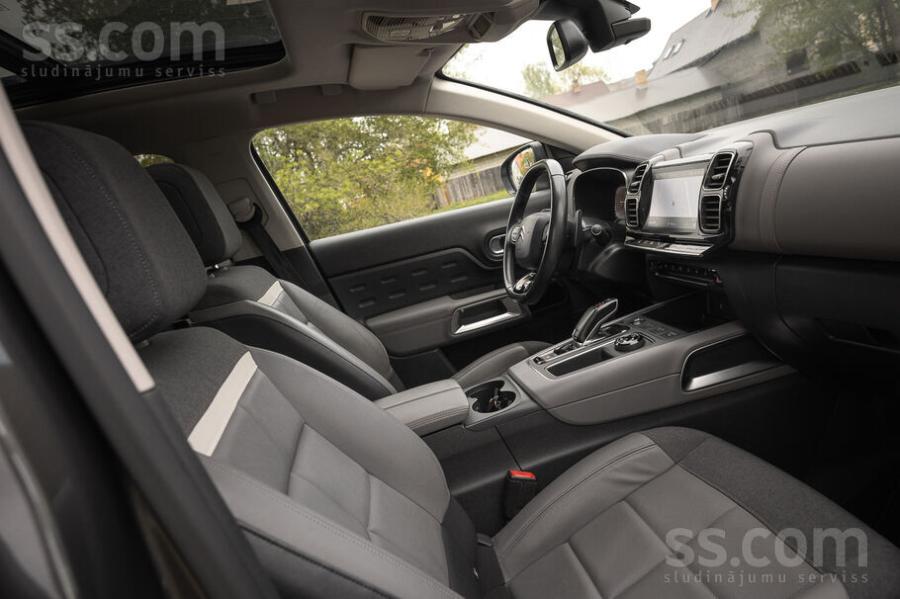 Серый Ситроен C5 Aircross 2019 в Елгава, объемом двигателя 2.00 л и пробегом 242 тыс. км за 13470 €, фото 11 на AUTOMOTO.COM.LV