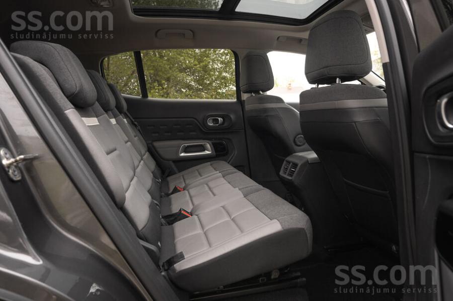 Серый Ситроен C5 Aircross 2019 в Елгава, объемом двигателя 2.00 л и пробегом 242 тыс. км за 13470 €, фото 13 на AUTOMOTO.COM.LV