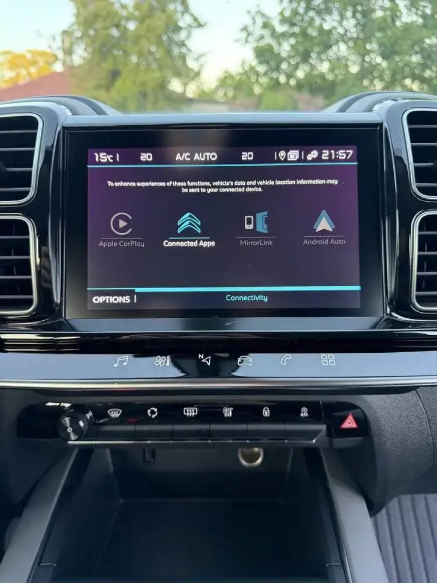 Pelēks Citroen C5 Aircross 2019 Ventspils, ar dzinēja tilpumu 1.20 L un nobraukumu 137 tūkst. km par 10700 €, foto 28 vietnē AUTOMOTO.COM.LV
