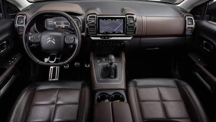 Серый Ситроен C5 Aircross 2019 в Елгава, объемом двигателя 1.20 л и пробегом 116 тыс. км за 11950 €, фото 14 на AUTOMOTO.COM.LV