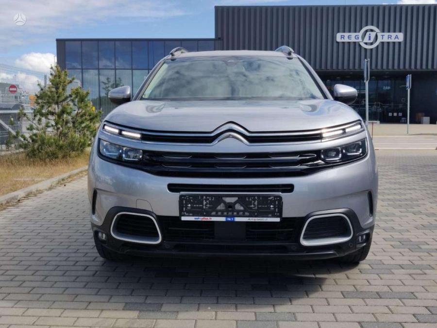 Pelēks Citroen C5 Aircross 2019 Šauļi, ar dzinēja tilpumu 1.50 L un nobraukumu 200 tūkst. km par 11950 €, foto 3 vietnē AUTOMOTO.COM.LV