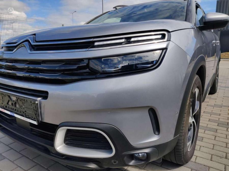 Pelēks Citroen C5 Aircross 2019 Šauļi, ar dzinēja tilpumu 1.50 L un nobraukumu 200 tūkst. km par 11950 €, foto 20 vietnē AUTOMOTO.COM.LV