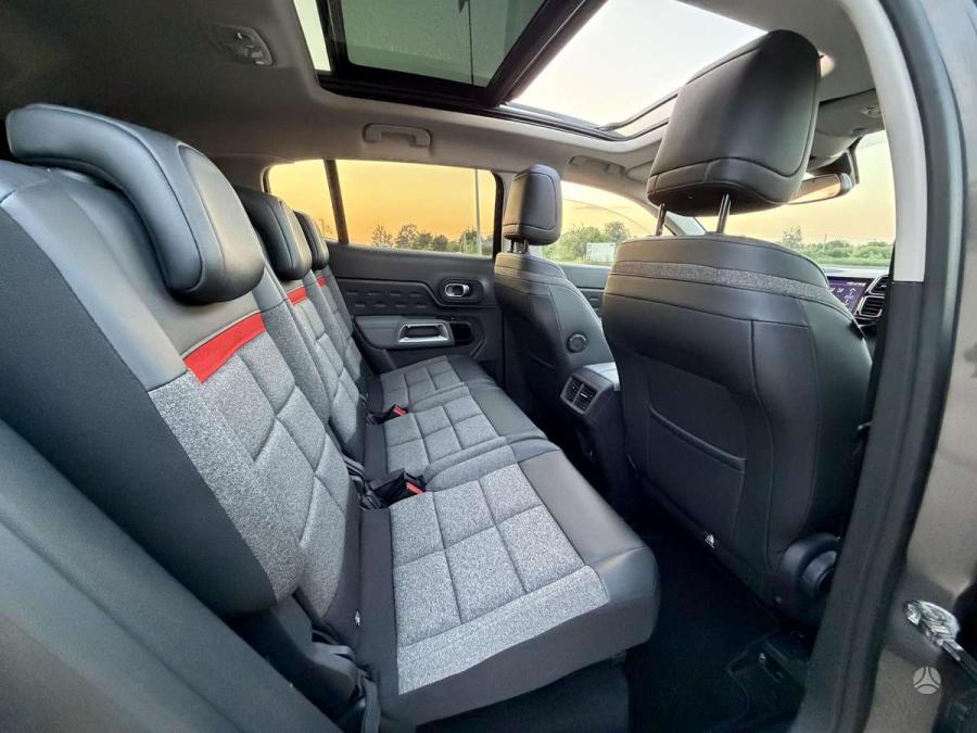 Pelēks Citroen C5 Aircross 2019 Raseiniai, ar dzinēja tilpumu 1.50 L un nobraukumu 203 tūkst. km par 10999 €, foto 28 vietnē AUTOMOTO.COM.LV
