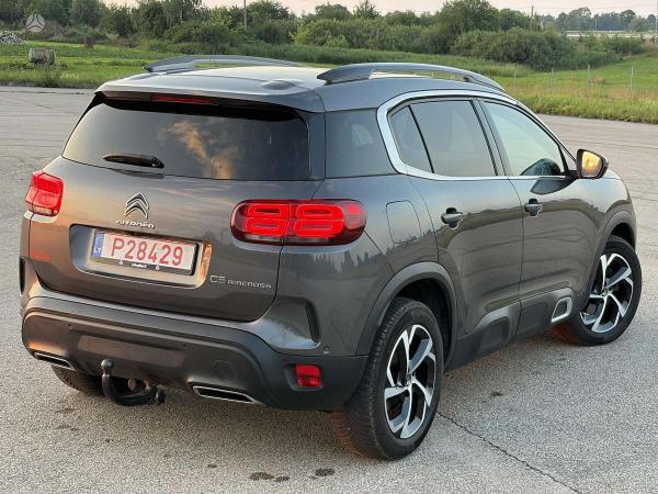 Grey Citroen C5 Aircross 2019 in Raseiniai, with an engine capacity of 1.50 L and mileage of 203 thousand km for 10999 €, photo 3 on AUTOMOTO.COM.LV