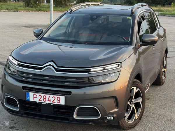 Grey Citroen C5 Aircross 2019 in Raseiniai, with an engine capacity of 1.50 L and mileage of 203 thousand km for 10999 €, photo 5 on AUTOMOTO.COM.LV
