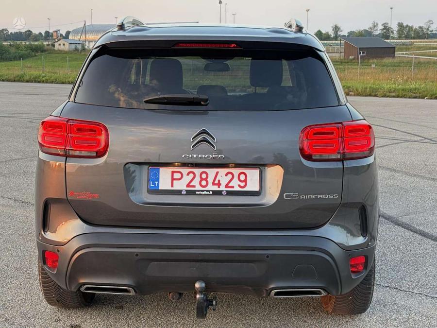Pelēks Citroen C5 Aircross 2019 Raseiniai, ar dzinēja tilpumu 1.50 L un nobraukumu 203 tūkst. km par 10999 €, foto 8 vietnē AUTOMOTO.COM.LV