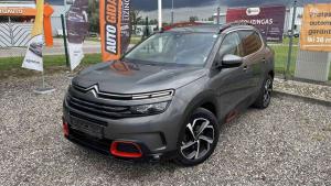 Pelēks Citroen C5 Aircross 2019 Marijampole, ar dzinēja tilpumu 2.00 L un nobraukumu 256 tūkst. km par 14490 €, foto  vietnē AUTOMOTO.COM.LV