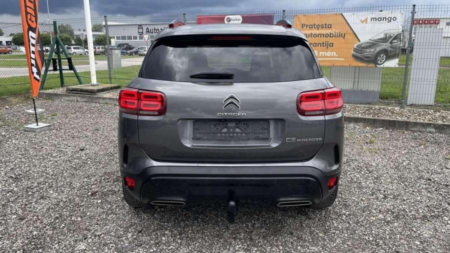 Grey Citroen C5 Aircross 2019 in Marijampole, with an engine capacity of 2.00 L and mileage of 256 thousand km for 14490 €, photo 12 on AUTOMOTO.COM.LV