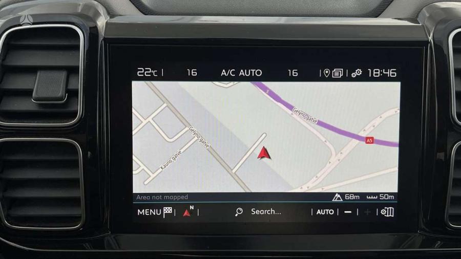 Grey Citroen C5 Aircross 2019 in Marijampole, with an engine capacity of 2.00 L and mileage of 256 thousand km for 14490 €, photo 27 on AUTOMOTO.COM.LV