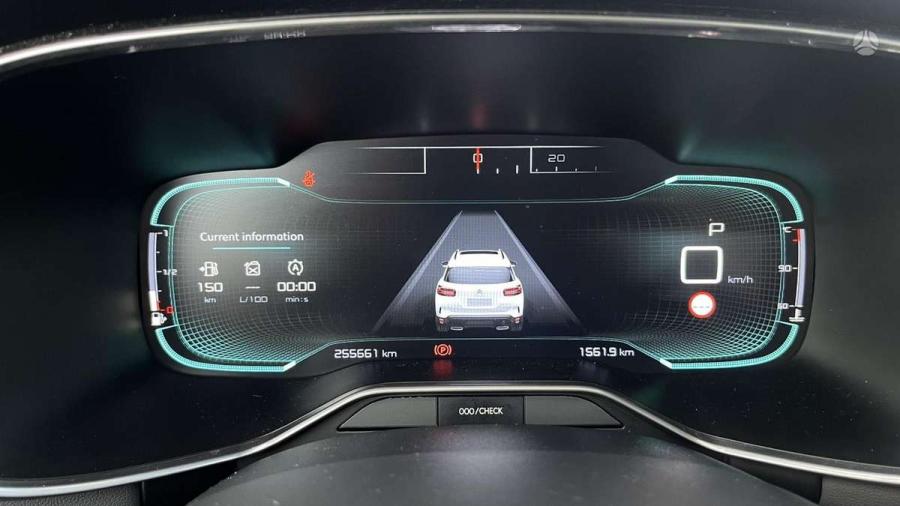 Grey Citroen C5 Aircross 2019 in Marijampole, with an engine capacity of 2.00 L and mileage of 256 thousand km for 14490 €, photo 29 on AUTOMOTO.COM.LV