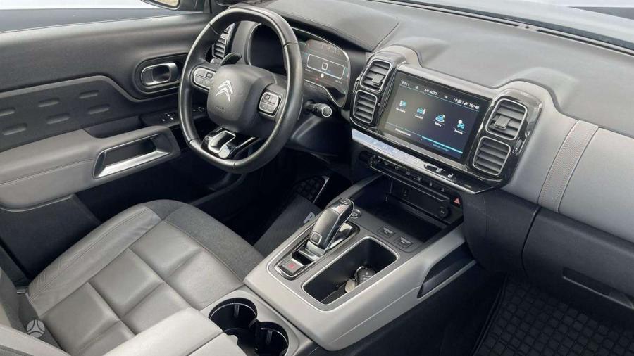 Grey Citroen C5 Aircross 2019 in Marijampole, with an engine capacity of 2.00 L and mileage of 256 thousand km for 14490 €, photo 34 on AUTOMOTO.COM.LV