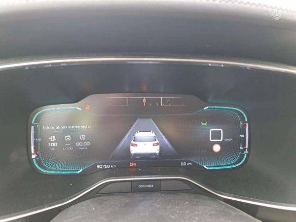 Pelēks Citroen C5 Aircross 2019 Viļņa, ar dzinēja tilpumu 1.20 L un nobraukumu 91 tūkst. km par 10400 €, foto 4 vietnē AUTOMOTO.COM.LV