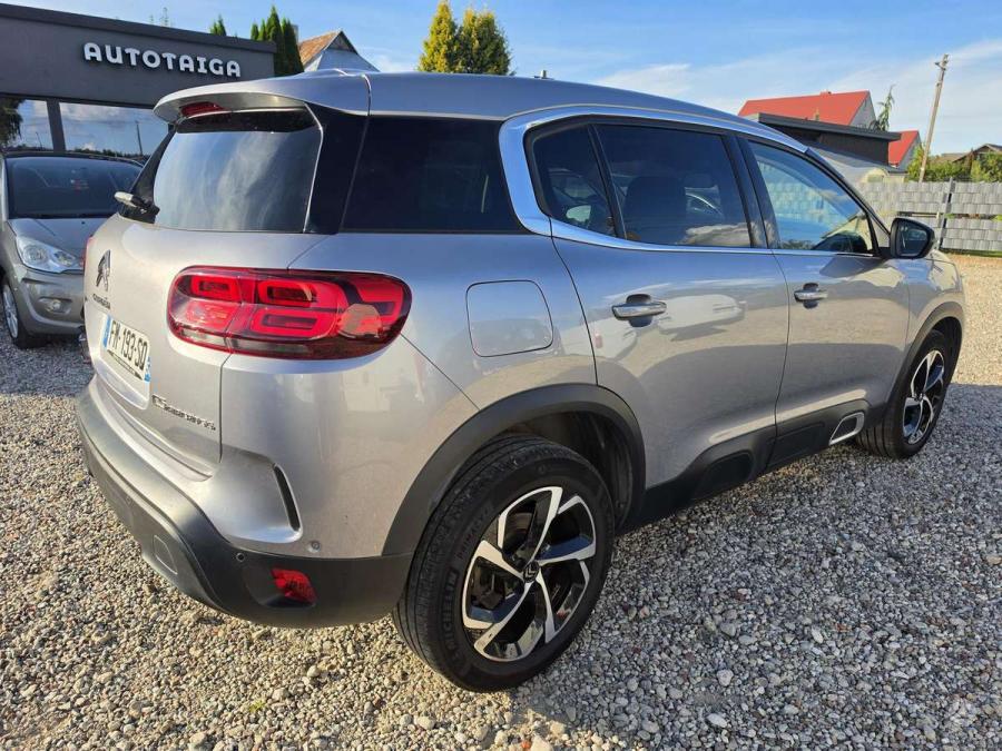 Pelēks Citroen C5 Aircross 2019 Tauragė, ar dzinēja tilpumu 1.20 L un nobraukumu 142 tūkst. km par 9200 €, foto 4 vietnē AUTOMOTO.COM.LV