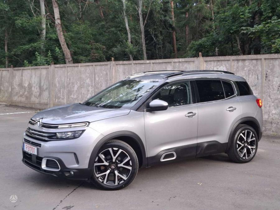 Серый Ситроен C5 Aircross 2019 в Вильнюс, объемом двигателя 1.50 л и пробегом 218 тыс. км за 10900 €, фото 6 на AUTOMOTO.COM.LV