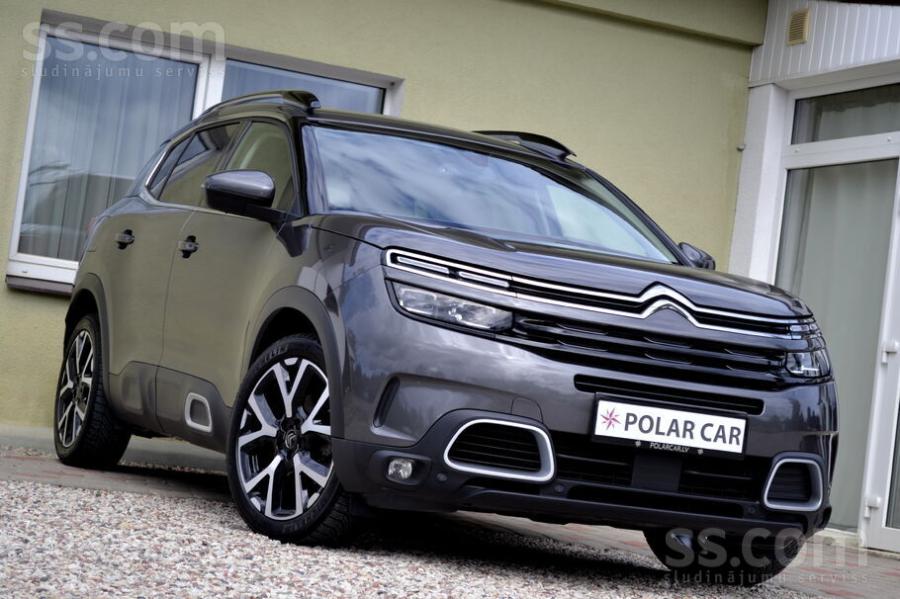 Серый Ситроен C5 Aircross 2019 в Тукумс, объемом двигателя 1.50 л и пробегом 312 тыс. км за 13490 €, фото 3 на AUTOMOTO.COM.LV
