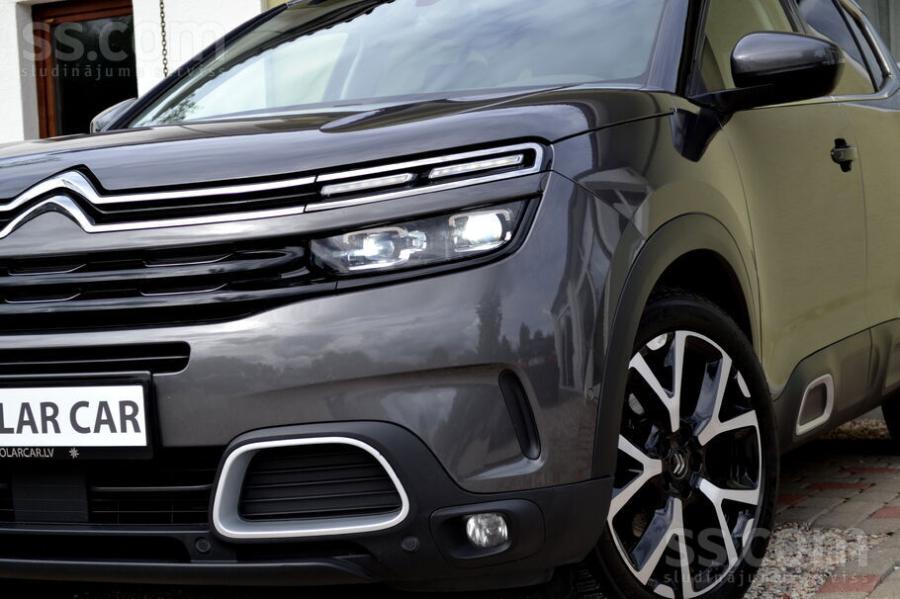 Серый Ситроен C5 Aircross 2019 в Тукумс, объемом двигателя 1.50 л и пробегом 312 тыс. км за 13490 €, фото 6 на AUTOMOTO.COM.LV