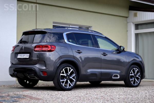 Grey Citroen C5 Aircross 2019 in Tukums, with an engine capacity of 1.50 L and mileage of 312 thousand km for 13490 €, photo 8 on AUTOMOTO.COM.LV