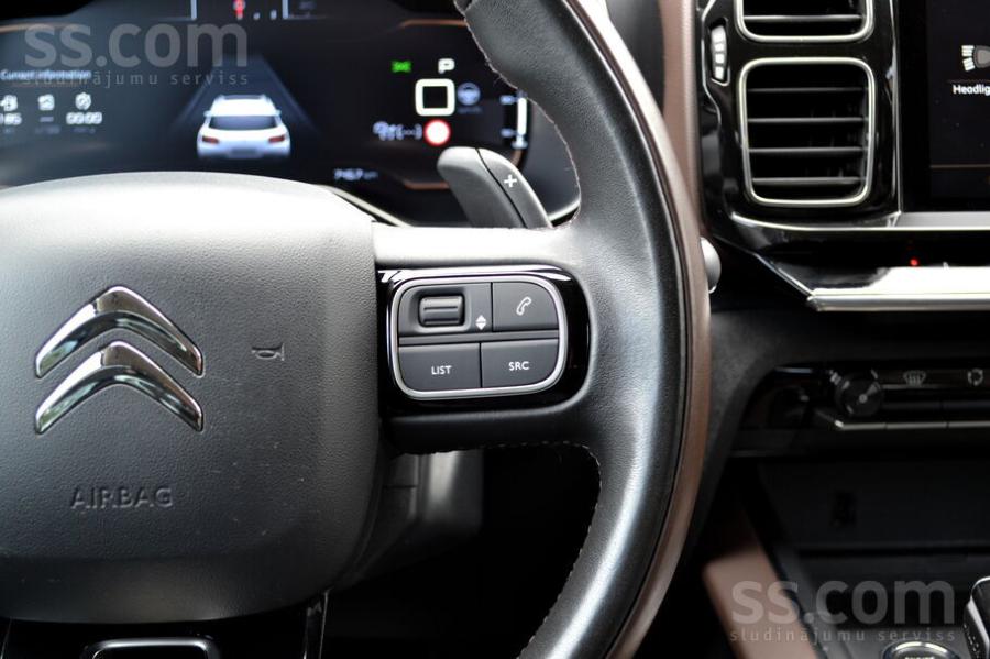Серый Ситроен C5 Aircross 2019 в Тукумс, объемом двигателя 1.50 л и пробегом 312 тыс. км за 13490 €, фото 26 на AUTOMOTO.COM.LV