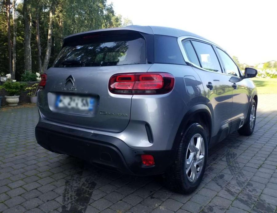 Pelēks Citroen C5 Aircross 2019 Viļņa, ar dzinēja tilpumu 1.50 L un nobraukumu 218 tūkst. km par 8800 €, foto 5 vietnē AUTOMOTO.COM.LV