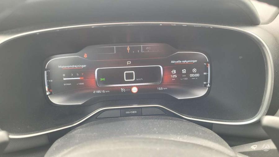 Grey Citroen C5 Aircross 2019 in Siauliai, with an engine capacity of 1.50 L and mileage of 218 thousand km for 10500 €, photo 11 on AUTOMOTO.COM.LV